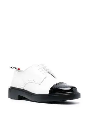 Thom Browne Rwb Contrasting Toecap Brogues