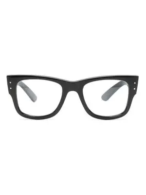 Ray-ban Rectangle-frame Glasses - Black