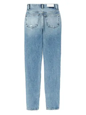 RE/DONE Super High Drainpipe Jeans