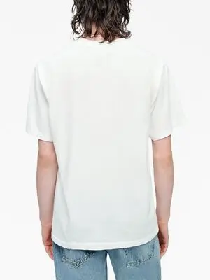 RE/DONE Ying Yang-print Cotton T-shirt