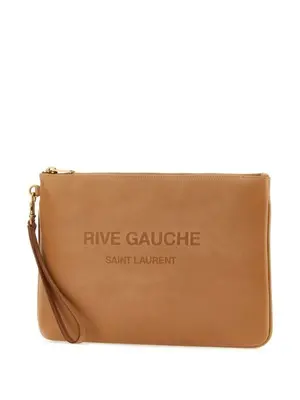 Saint Laurent Rive Gauche Zipped Clutch