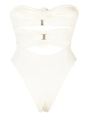 LA REVECHE Vesna One-piece Swimsuit - Neutrals