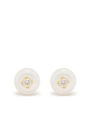 Fernando Jorge Orbit Diamond Stud Earrings - Gold
