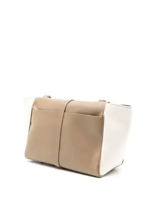 GLORIA COELHO Panelled Leather Tote