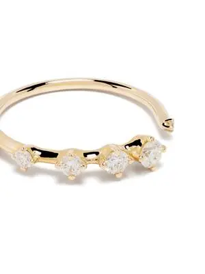 Fernando Jorge 18kt Yellow Sequence Diamond Ring