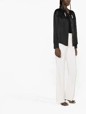 TOM FORD Western-style Satin Shirt