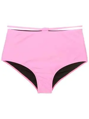 GLORIA COELHO High-rise Bikini Briefs - Pink