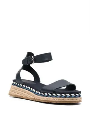 Tommy Hilfiger Leather Espadrille Sandals