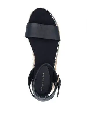 Tommy Hilfiger Leather Espadrille Sandals