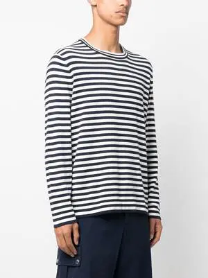 Brunello Cucinelli Striped Long-sleeved T-shirt