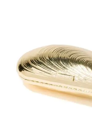Simkhai Bridget Shell-shaped Clutch - Gold