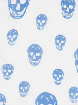 Alexander McQueen Silk Skull-print Scarf