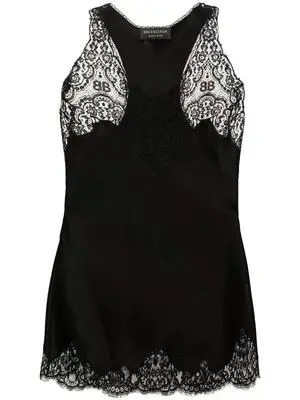 Balenciaga Lace Up Camis Tanks For Women
