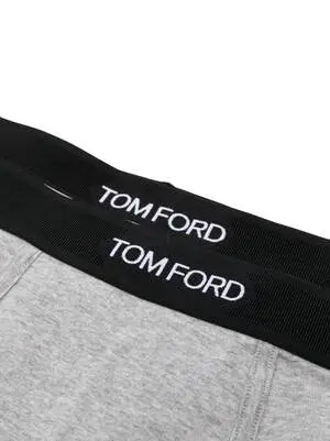 TOM FORD Logo-tape Detail Boxers - Black