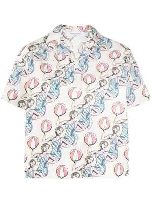 Maison Kitsuné Graphic-print Shirt
