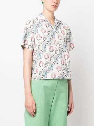 Maison Kitsuné Graphic-print Shirt
