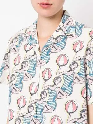 Maison Kitsuné Graphic-print Shirt