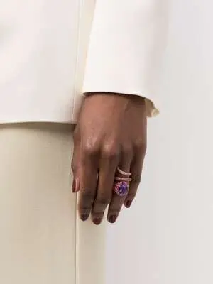 STEFERE 18kt Rose Multi-stone Ring - Gold