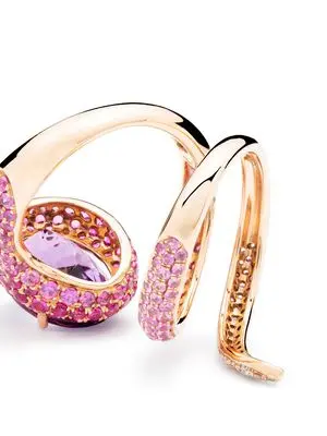 STEFERE 18kt Rose Multi-stone Ring - Gold