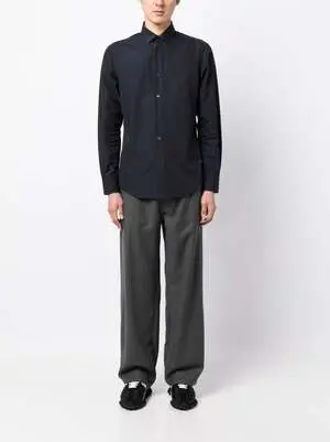 LANVIN Spread-collar Cotton Shirt