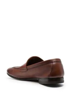 HENDERSON BARACCO Grained Leather Loafers