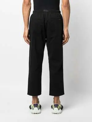 Gramicci Buckle-fastening Cotton Cropped Trousers - Black
