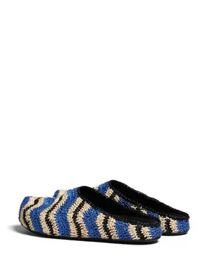 Marni Fussbet Sabot Loafers - Zo541