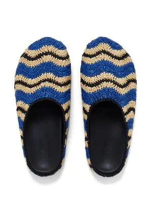 Marni Fussbet Sabot Loafers - Zo541