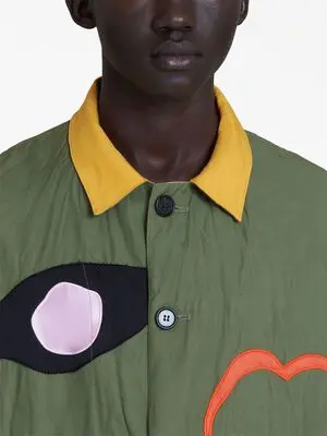 Marni Logo-patch Shirt Jacket