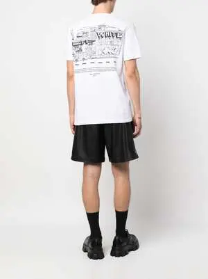 Off-White Graphic-print Cotton T-shirt
