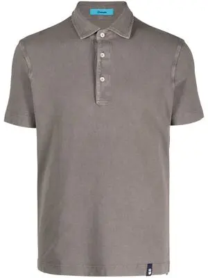 DRUMOHR Short-sleeve Polo Shirt - Neutrals