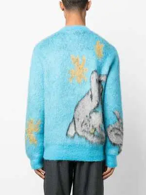 Marni Angel-motif Knitted Jumper