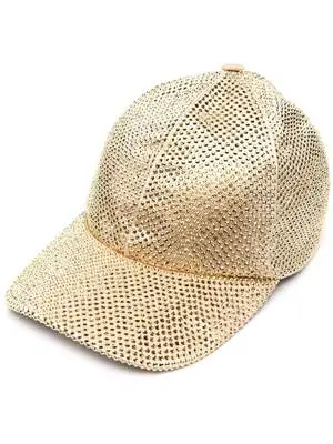 Prada Gold Tone Hats For Women