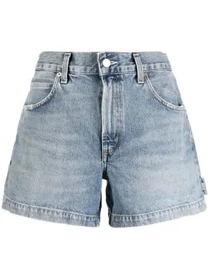 AGOLDE Magda Denim Short Shorts