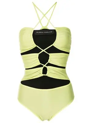 Gloria Coelho Tie Up Swimsuits