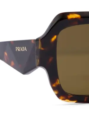 Prada Symbole Oversize-frame Sunglasses