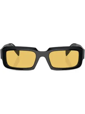 Prada Rectangle-frame Sunglasses - Black