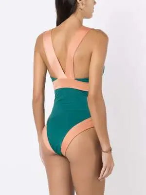 BRIGITTE Two-tone One-piece Swimsuit