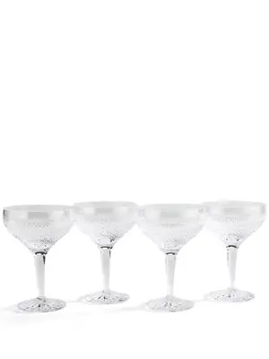 SOHO HOME Huxley Crystal Glasses Set - Neutrals