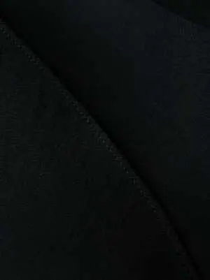 Alexander McQueen Draped Midi Dress - Black