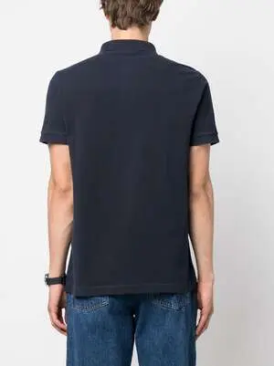 Stone Island Logo-patch Polo Shirt - Blue