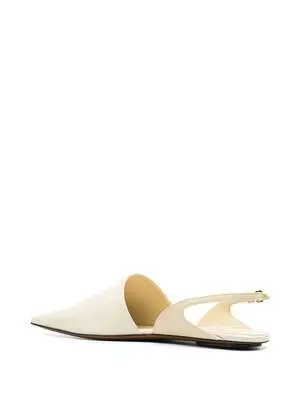 Nanushka Square-toe Slingback Mules