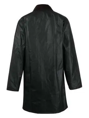 Barbour Border Waxed Lightweight Jacket - Green