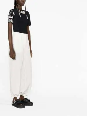 MSGM Elasticated Waist Trousers