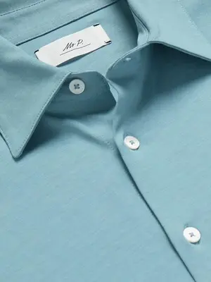 Mr P. Organic Cotton-jersey Shirt
