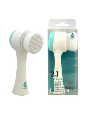 PURSONIC Dual Sided Facial Cleansing Brush - Turquoise,aqua