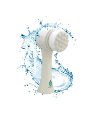 PURSONIC Dual Sided Facial Cleansing Brush - Turquoise,aqua
