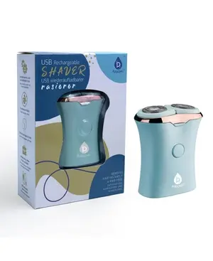 PURSONIC Usb Rechargeable Ladies Shaver - Blue