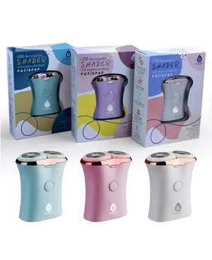 PURSONIC Usb Rechargeable Ladies Shaver - Blue