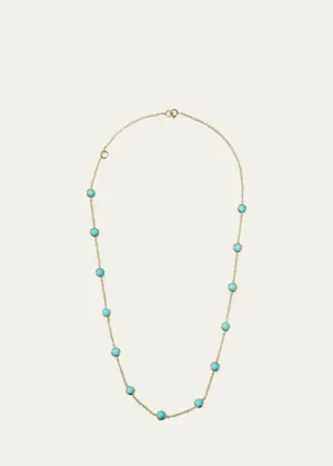 Ippolita Ippolita 18K Gold 13-Stone Station Necklace Amethyst